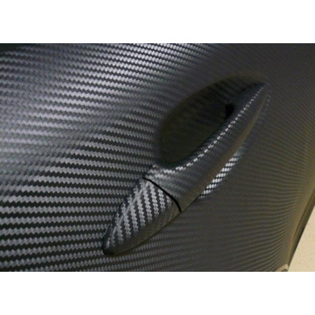 Rouleau film adhésif carbone 3D noir thermoformable Total covering ...